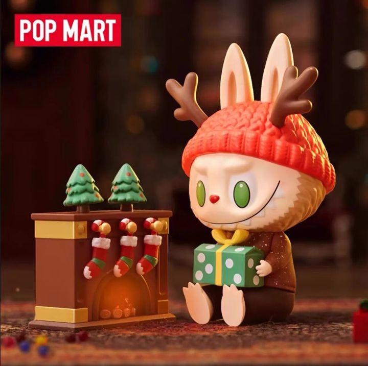 Pop Mart Labubu The Monsters Let's Christmas Series Blind Box Toys Doll ...