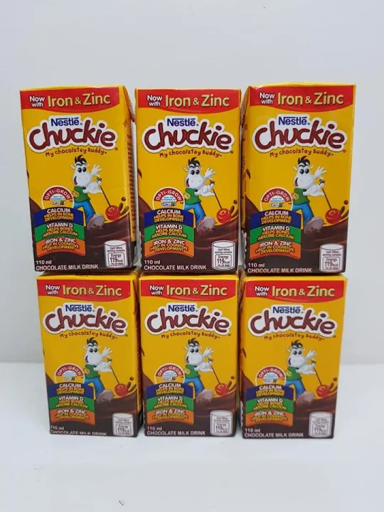 Nestle CHUCKIE Chocolate Milk Drink (24 pieces x 110 ml) | Lazada PH