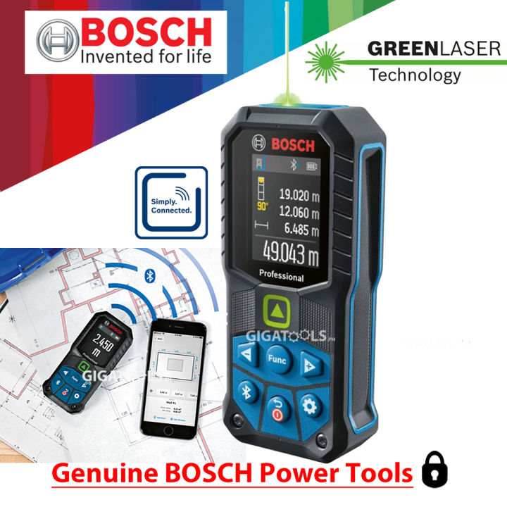 Bosch GLM 50-27 CG ( 50m ) Professional Digital Distance Laser Measure / Rangefinder with ...