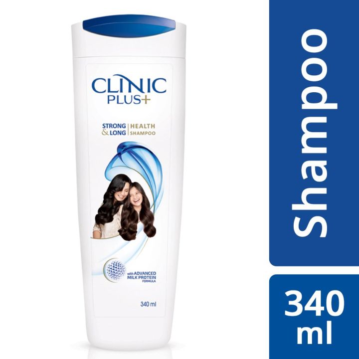 CLINIC PLUS+ Strong & Long Health Shampoo (340ml) (UC) | Lazada