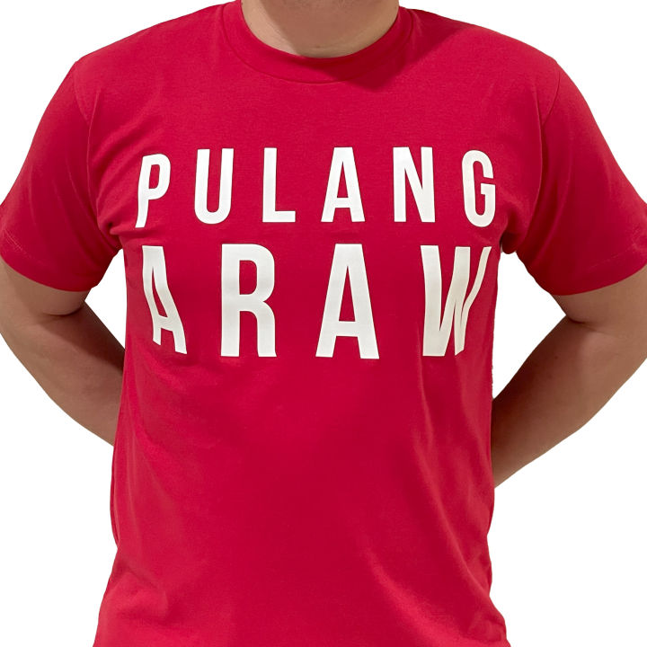 PULANG ARAW RED T-SHIRT | Lazada PH