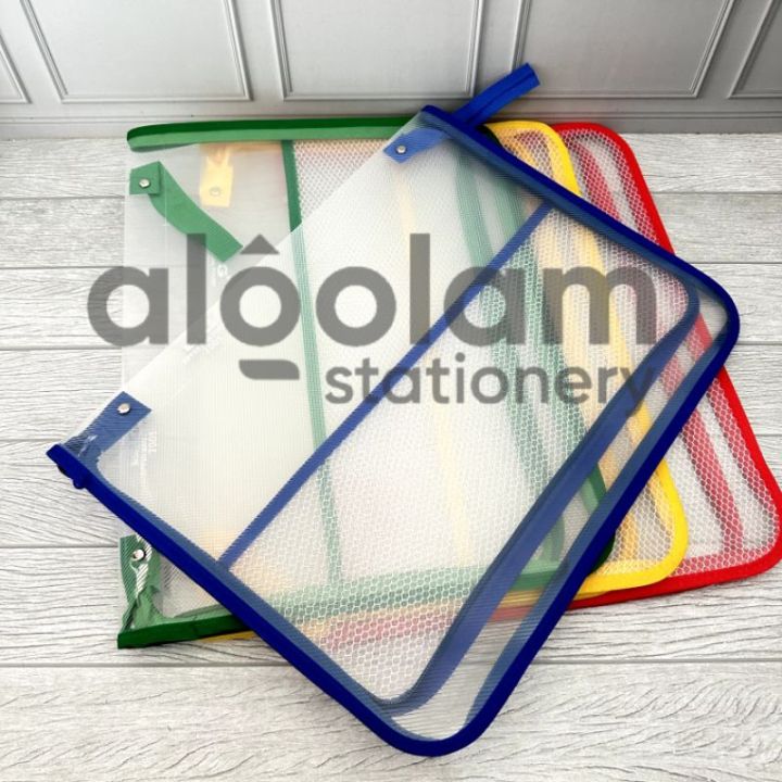 AlQolam SATUAN ( 1 PCS ) Map Zipper Bag Big Map Jala Big Map Jinjing ...