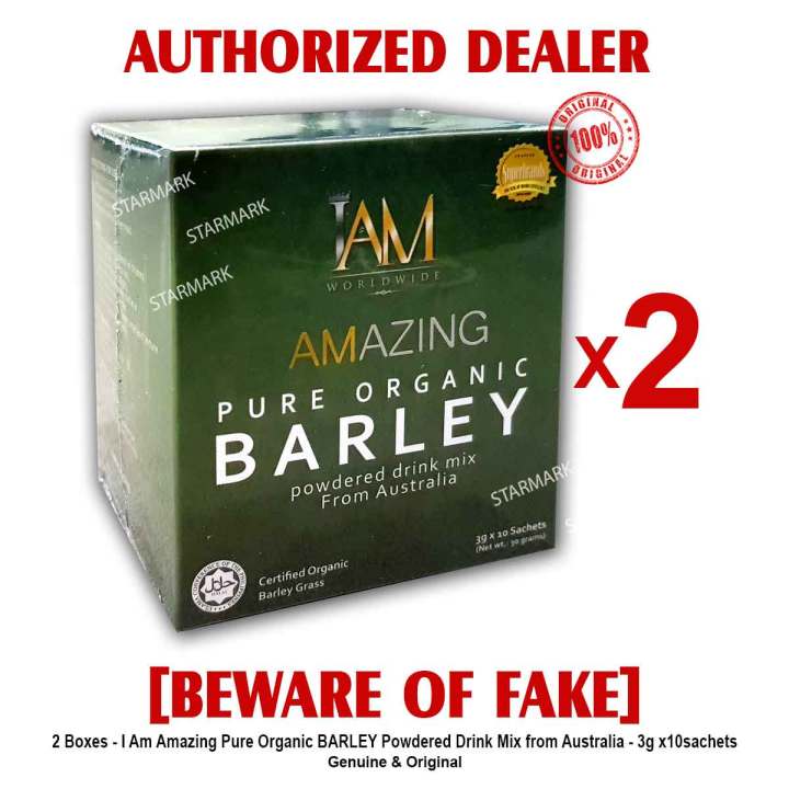 Amazing Barley Amazing Pure Organic Barley Powdered Drink by iAM ...