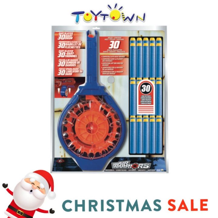 Buzz Bee Toys Air Warriors - Dart Blaster 30 Dart Drum | Lazada PH