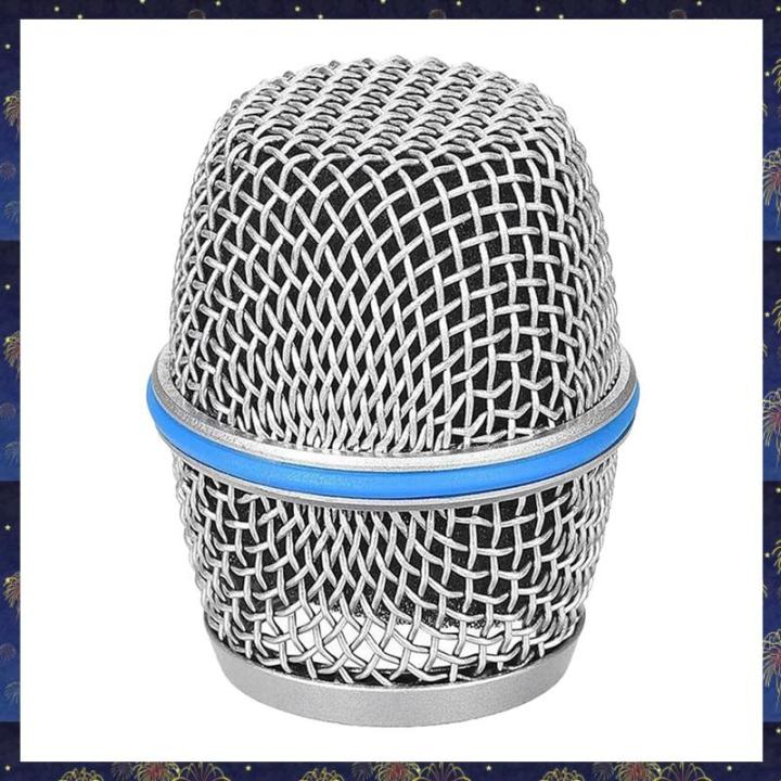 (RZDW) Microphone Replacement Head Steel Mesh Handheld Microphone Grill ...