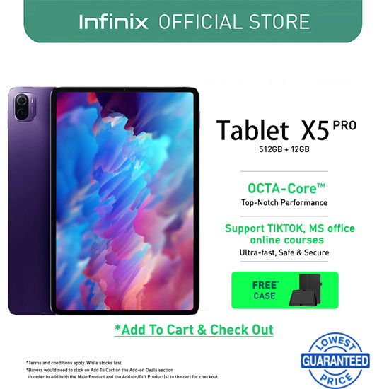 INFINIX X5 (6GB+128GB/6GB+256GB)10.4-inch tablets 2023 4g/5G tablet ...