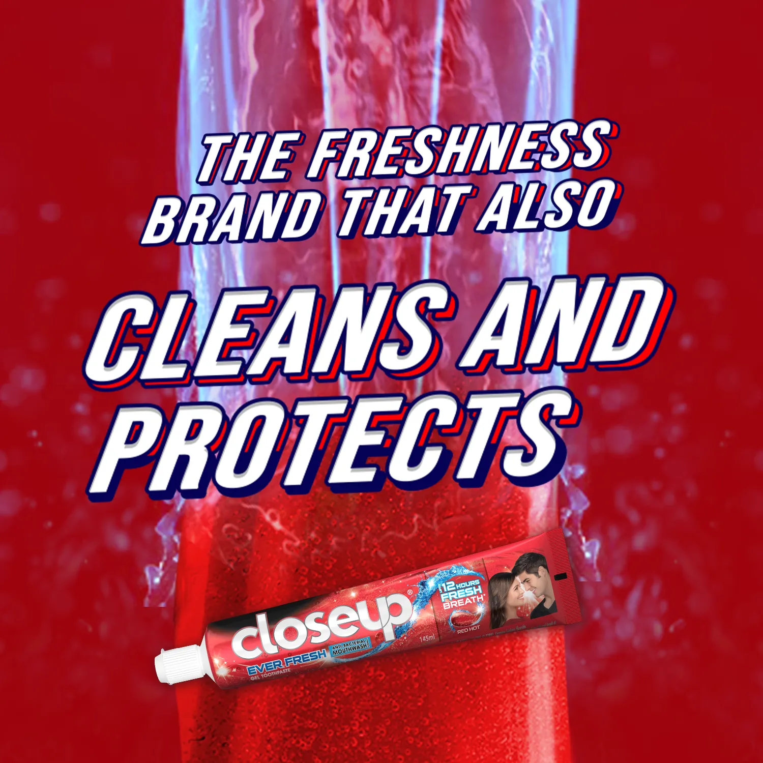 Closeup Ever Fresh Gel Toothpaste Red Hot 145ml | Lazada PH