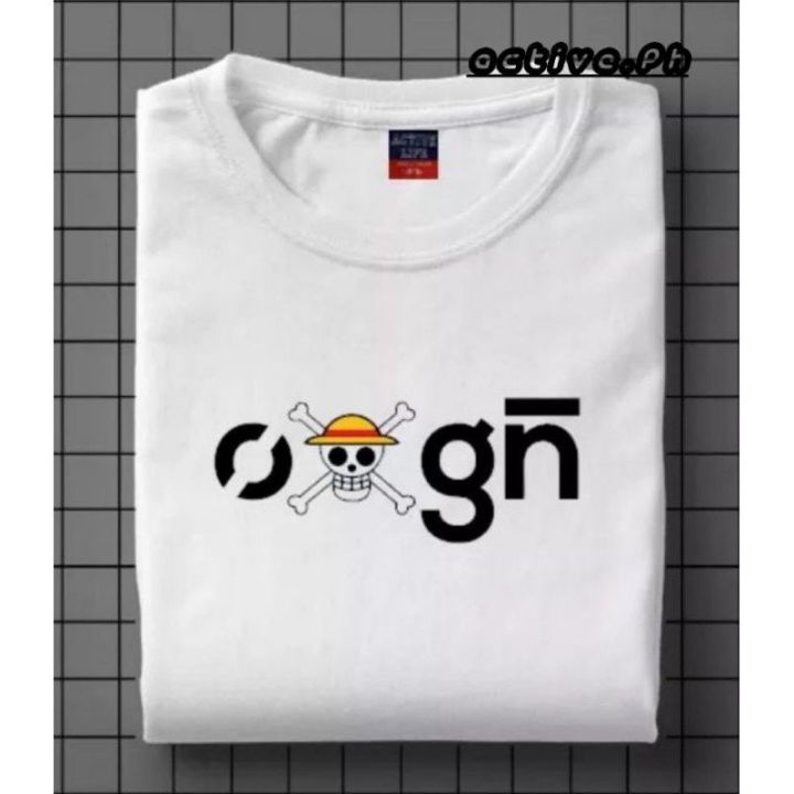 OXYGEN ONE PIECE COLAB T-SHIRT PRINTED HIGH QUALITY UNISEX COD | Lazada PH