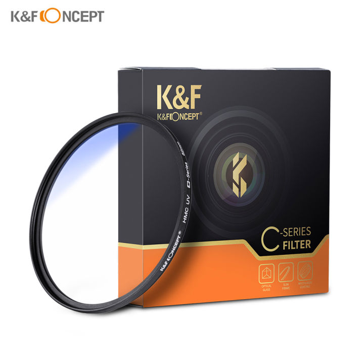 K&F CONCEPT 77mm Ultra Slim Multi Coated MC UV HD Lens Filter ...