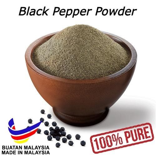 500g | 1000g Sarawak Black Pepper Powder / Serbuk Lada Hitam Sarawak ...