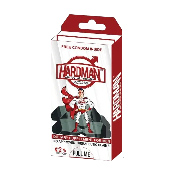 Hardman Men's Supplement 490mg 2 capsules with FREE Condom | Lazada PH