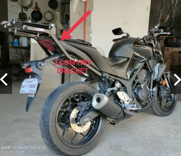 YAMAHA R3 / Mt-03 Heavy Duty HRV topbox Bracket by J.COM | Lazada PH