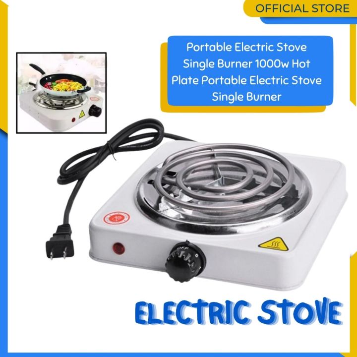 Original Portable Electric Stove Single Burner 1000w Hot Plate | Lazada PH