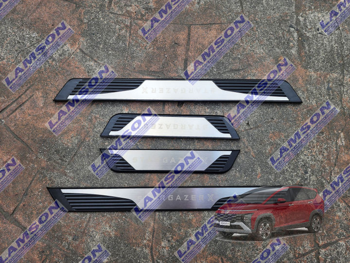 Hyundai Stargazer X 2023 - 2025 Side Step Sill Scuff Plates | Lazada PH
