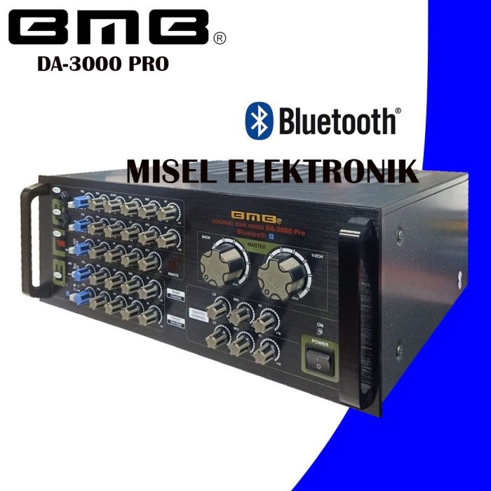 AMPLI POWER MIXER BMB DA-3000PR0 / DA 3000PRO AMPLIFIER KARAOKE BMB ...