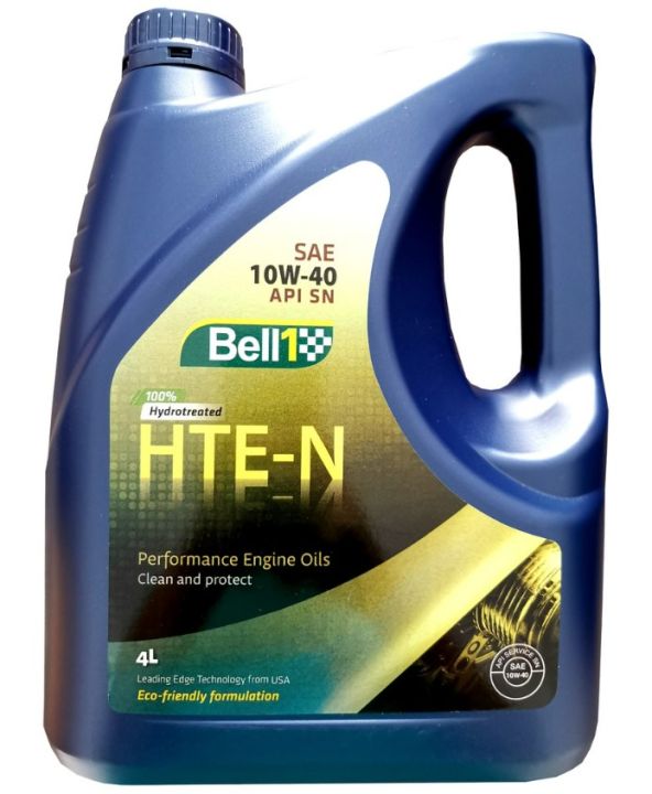 Oli Mesin Mobil Bensin Bell1 HTE-N SAE 10W-40 API SN 4 Liter | Lazada ...