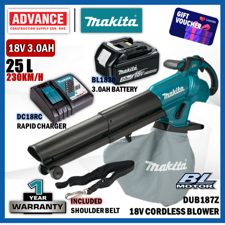 MAKITA DUB187Z 18V Cordless Blower Vacuum | Lazada
