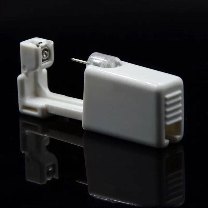 Disposable sterile puncture gun ear nose puncture tool kit earring ...