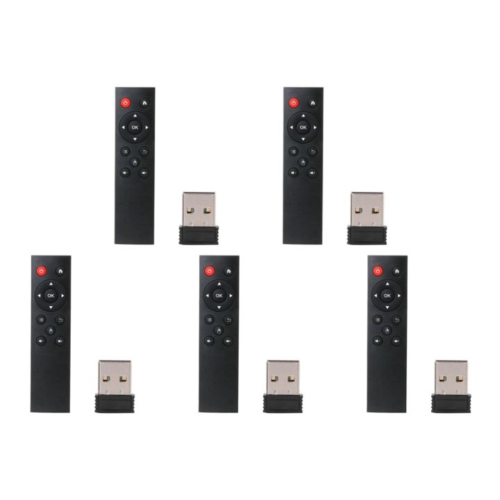 5X Universal 2.4G Wireless Air Mouse Keyboard Remote Control for PC ...
