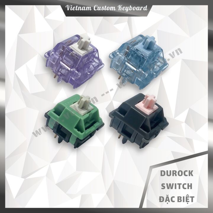 Durock JWK Switch Đặc Biệt Pre-Lubed Lavender Cerulean Anubis Alpaca ...