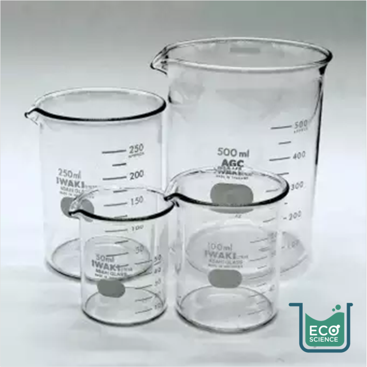 IWAKI Beaker, Low Form, Thick Wall (50-1000 ml) | Lazada