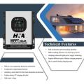 MPPT 60A 120A HNA HIGH VOLTAGE SCC SOLAR CHARGE CONTROLLER 24V/48V/96V ...