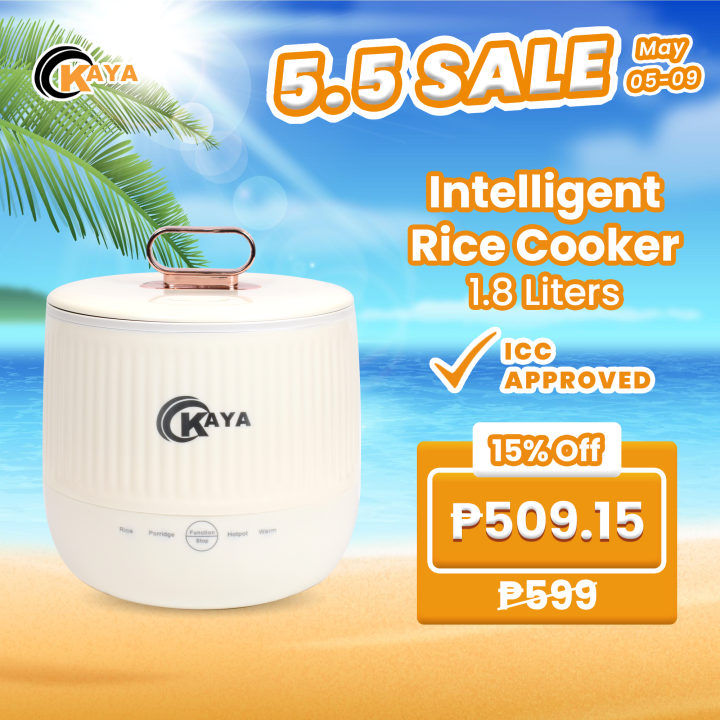 KAYA 1.8 Liter Intelligent Rice Cooker Small Multi Cooker Hot Pot Non ...