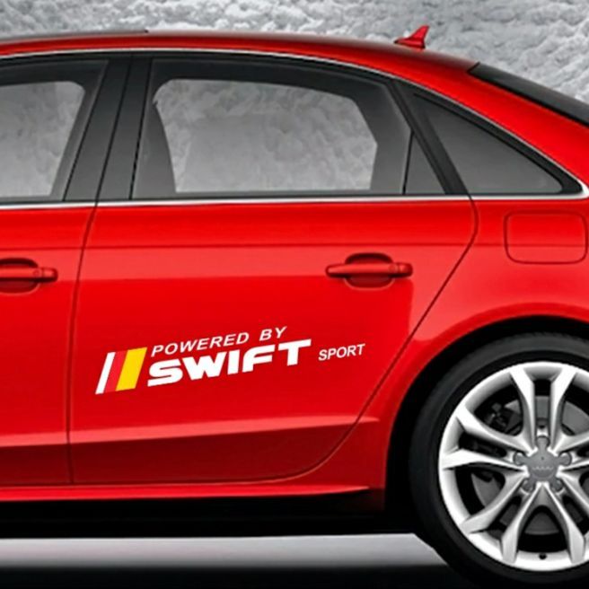Sticker mobil powered by swift sport | Lazada Indonesia