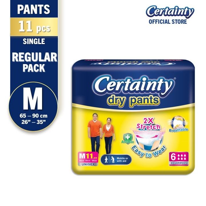 Certainty DryPants M 1 x 11's Adult Diaper | Lazada