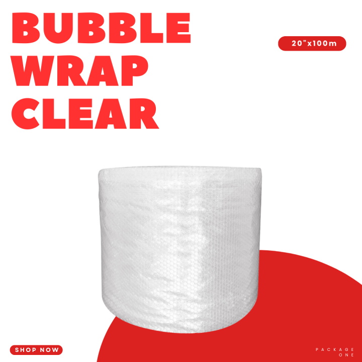 VIRGIN BUBBLE WRAP CLEAR 20X100 METERs | Lazada PH