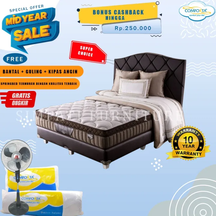 Comforta Super Choice Kasur Tanpa Divan/Sandaran 160x200 | Lazada Indonesia