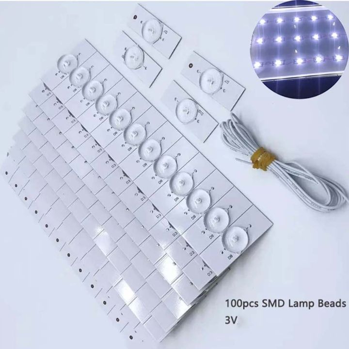 FHDTSG 50 unit 32-65 LED pembaikan TV LED lampu latar jalur 2M wayar ...