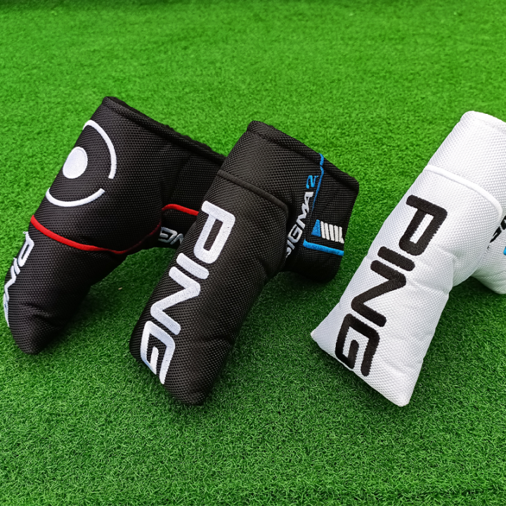 PING Durable embroidery Golf Putter Cover Golf club head covers Golf ...