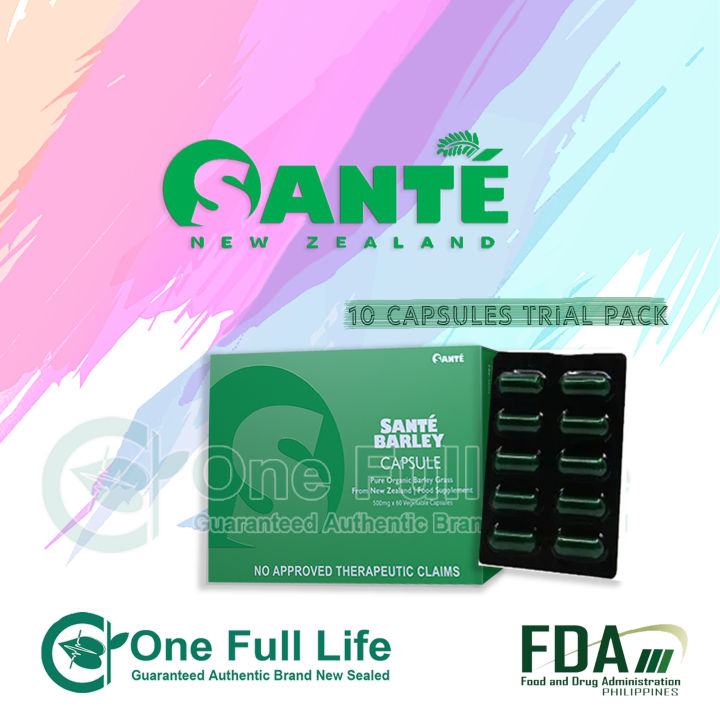 Sante Barley 10 CAPSULES TRIAL PACK | Lazada PH