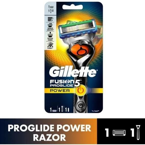 GILLETTE Fusion5 Proglide Power Razor 1s | Lazada
