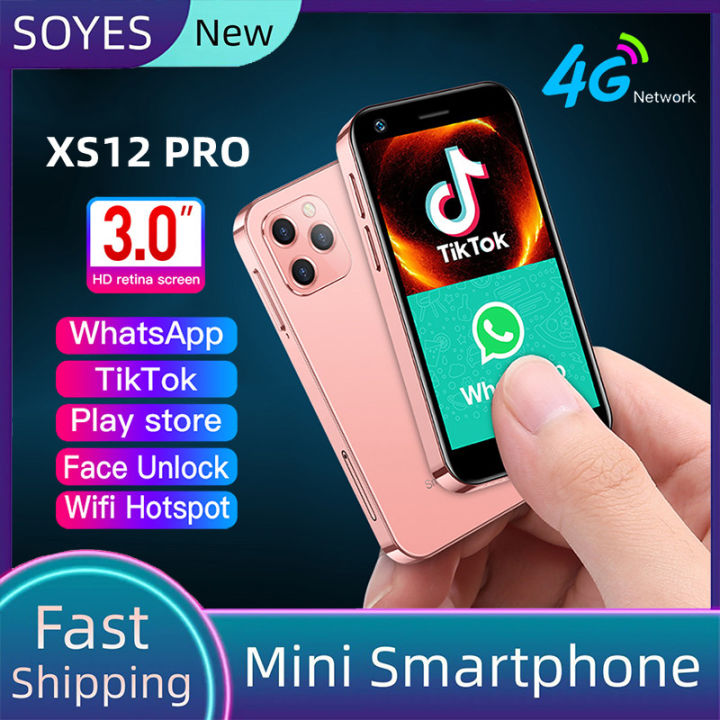 SOYES XS12 Pro Octa-core Mini 4G Smartphone 3.0 Inches 4GB RAM 64GB ROM 13MP HD Rear Camera Dual ...