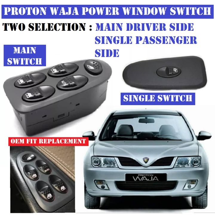 Proton Waja Power Window Switch Car Power Window Switch Control Main ...