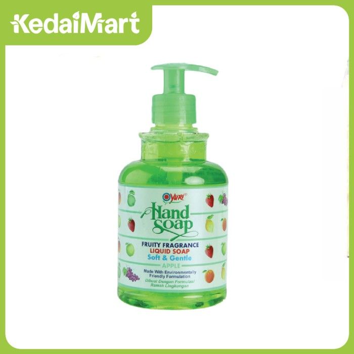 Yuri Hand Soap Apple Pump 410 ml | Lazada Indonesia