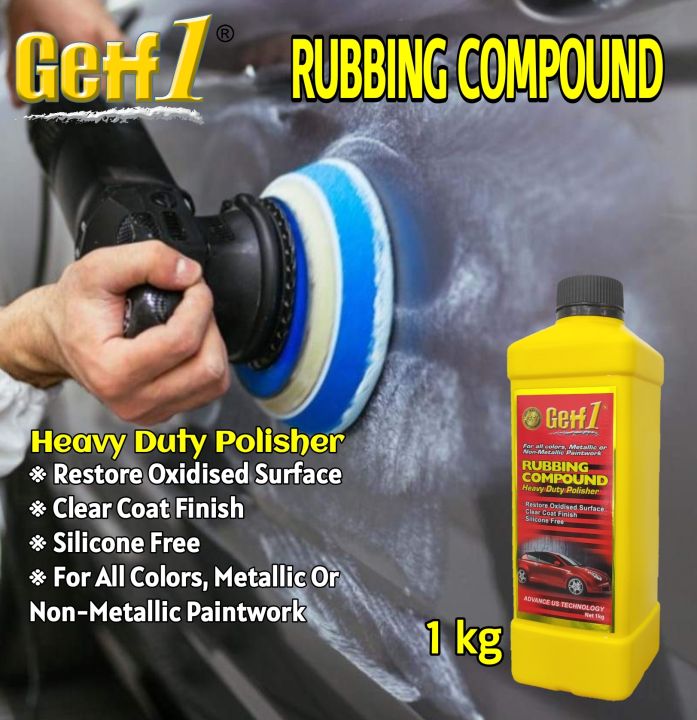 GETF1 Car Paint Heavy Duty Polisher Rubbing Compound Polish 1KG | Lazada