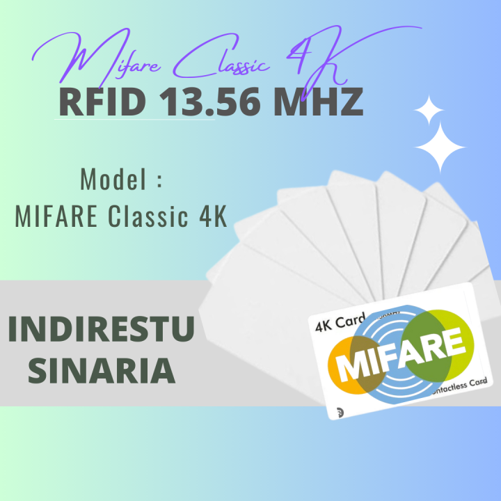 Mifare Classic 4K RFID 13.56 MHz | Lazada Indonesia