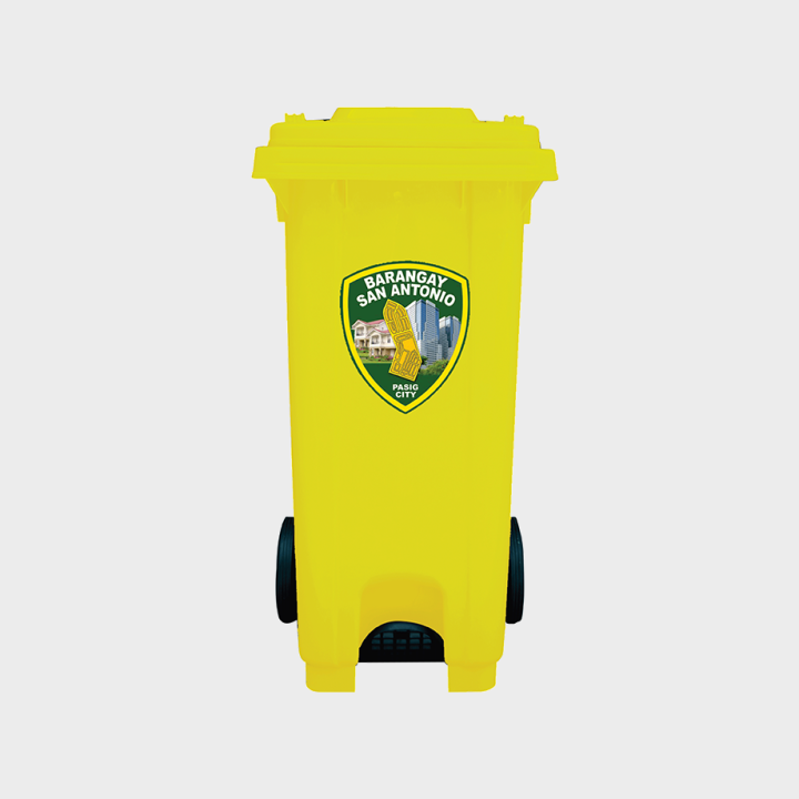 Waste Containers Two-Wheel Mobile Garbage Container Biodegradable and ...