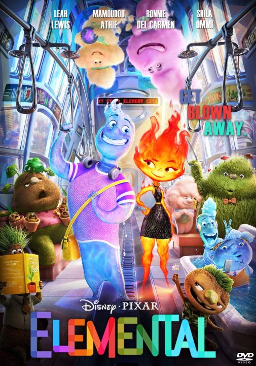 Elemental 2023. DVD Animation | Lazada