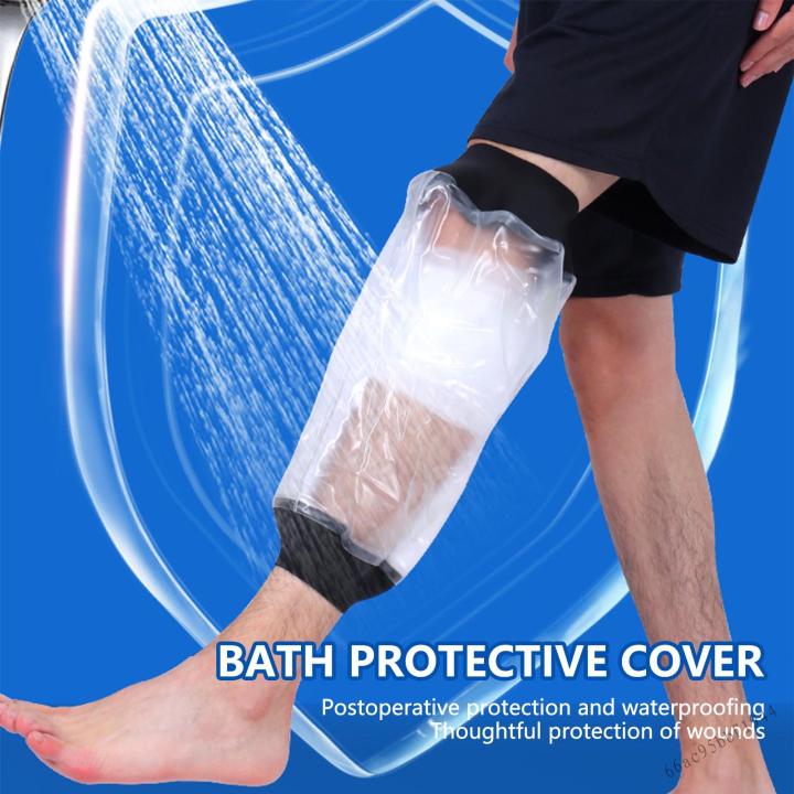 Plaster Bandage Shower Protector Waterproof Leg Cast Cover For ...