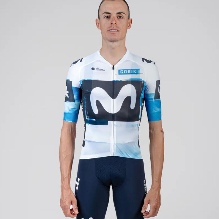 Gobik x Team Movistar Pro Air Cycling Jersey 2025 Breathable Bike ...