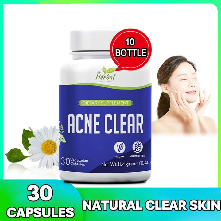 Acne Supplement - Natural Cleansing Skin, Reduces Hormonal Acne - For ...