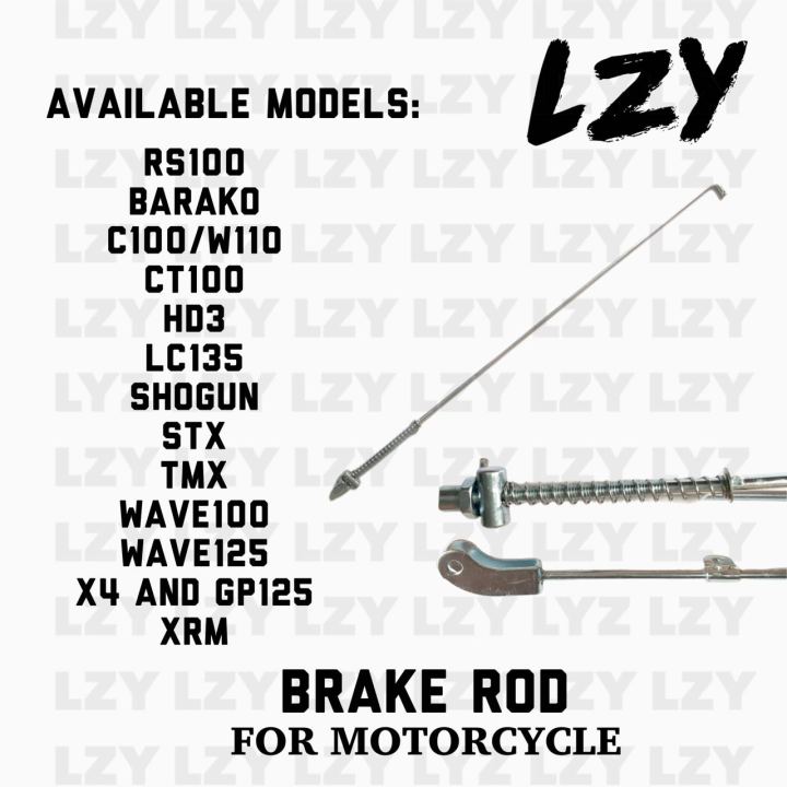 LZY Brake Rod for Motorcycle TMX WAVE XRM BARAKO CT100 RS100 STX X4 ...