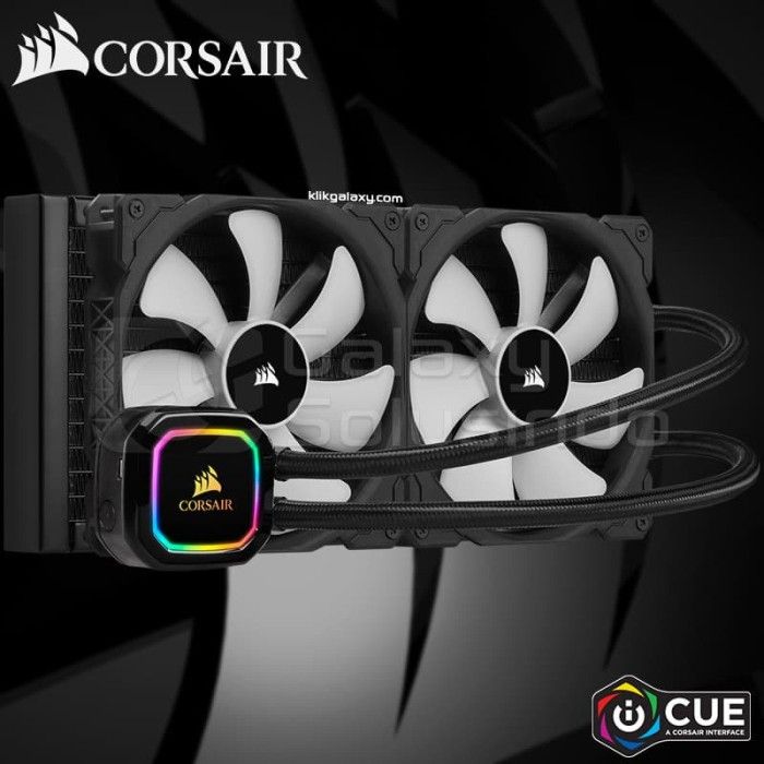 Corsair Hydro Series iCUE H115i RGB PRO XT Liquid CPU Cooler | Lazada ...