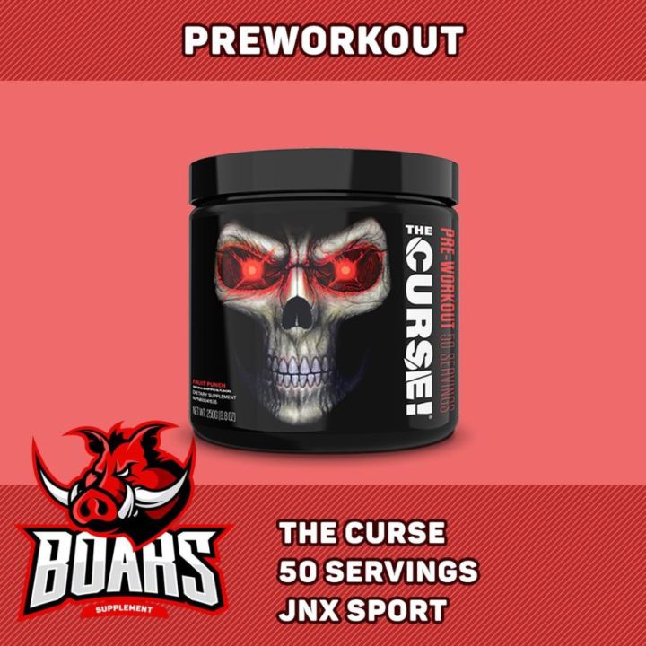 JINX THE CURSE - TĂNG SỨC MẠNH PREWORKOUT SIÊU TIẾT KIỆM (50 LẦN DÙNG ...