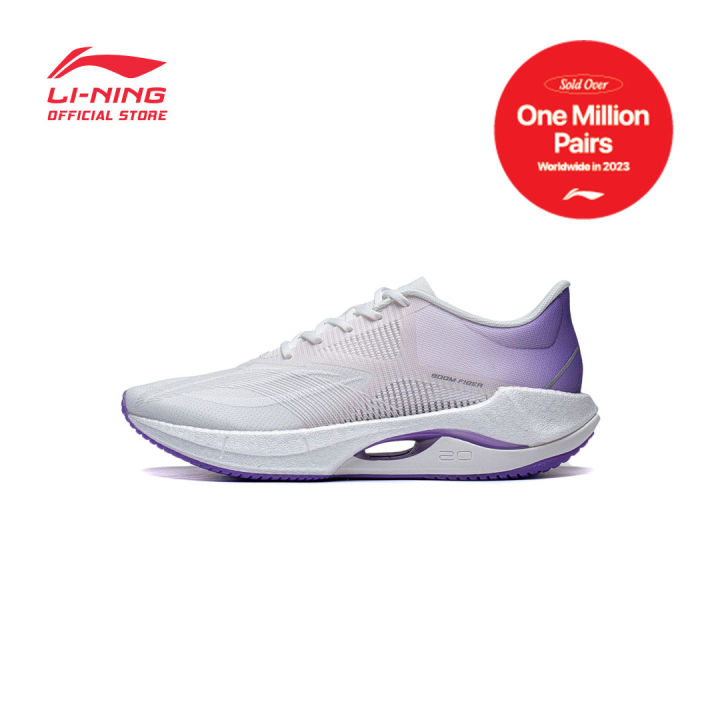 LI-NING SUPERLIGHT 20 WOMEN'S RUNNING SHOES - WHITE/PURPLE - ARBT002-10 ...