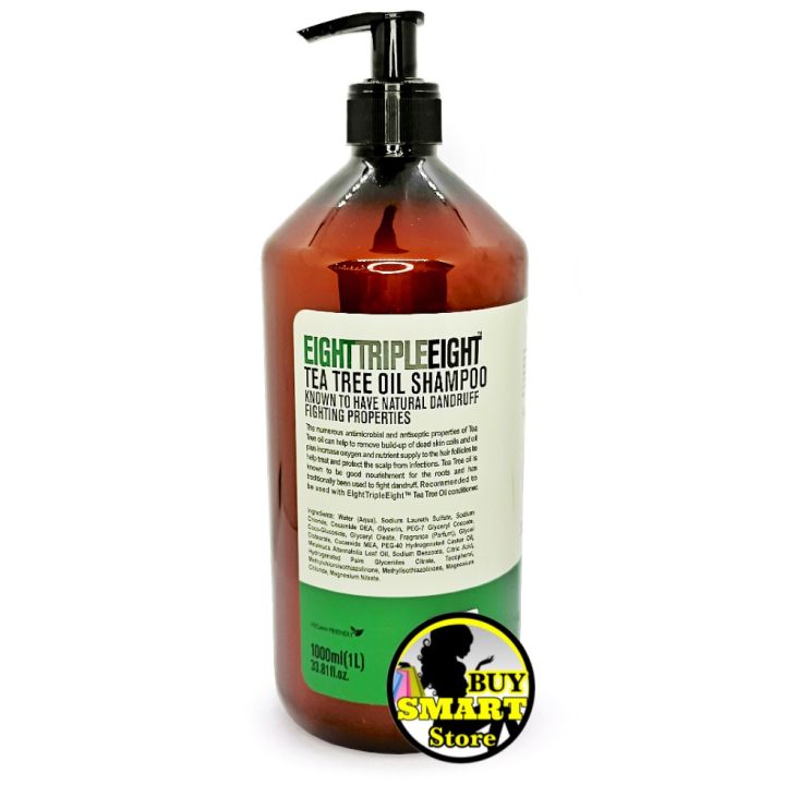 Eight Triple Eight Tea Tree Shampoo 1L | Lazada PH